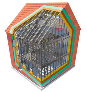 Stabiframe – lekkie konstrukcje stalowe LSF | Domy i nadbudowy